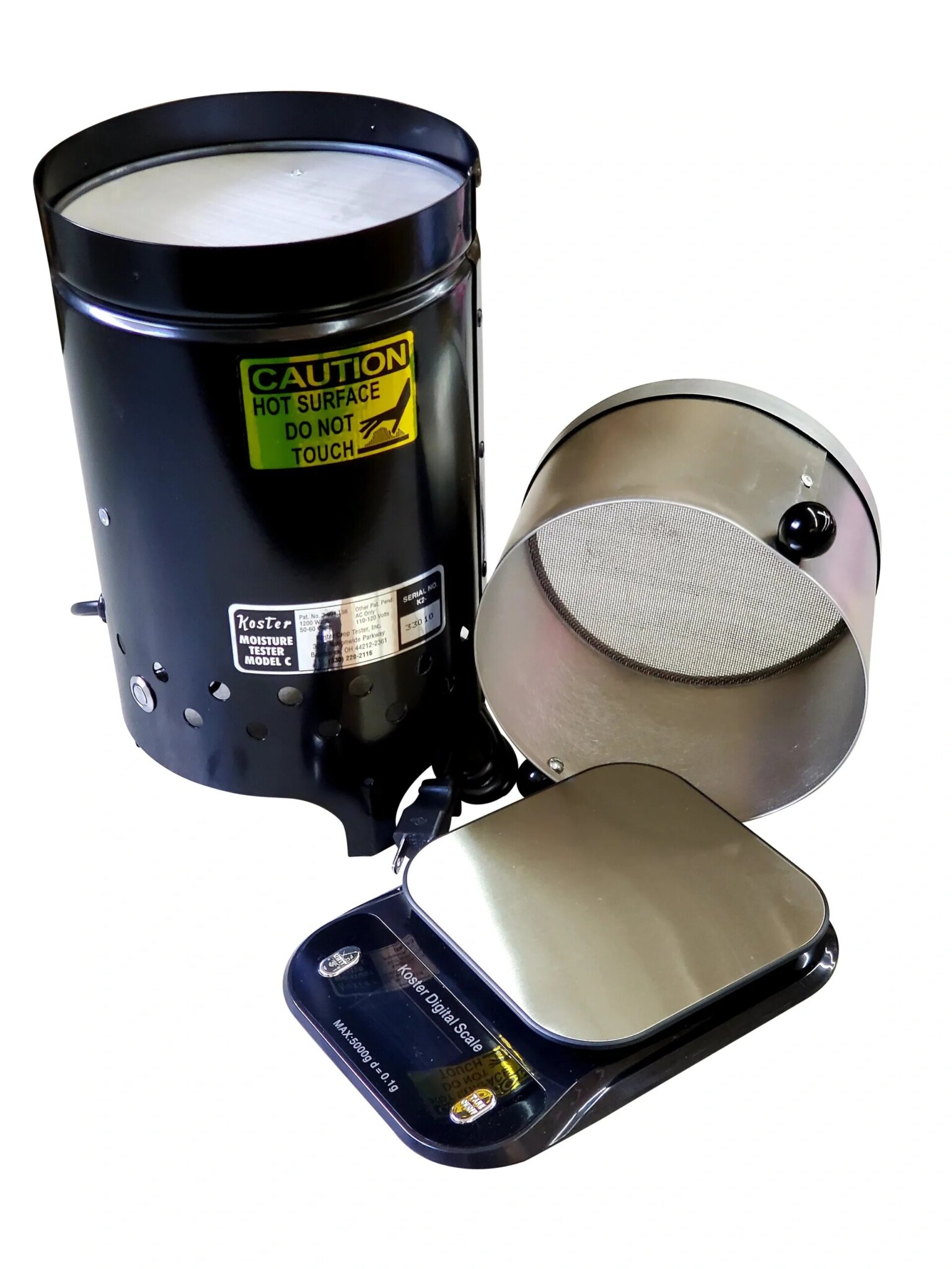 Koster Moisture Tester Platinum with Specimen Container & Koster ...